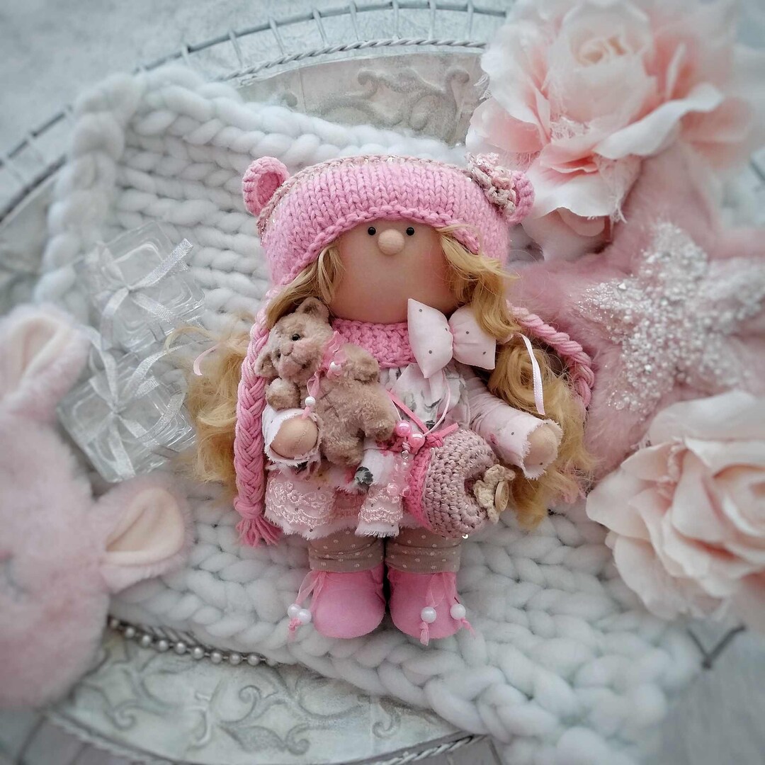 Tilda Doll Handmade Textile Doll Tilda Interior Fabric Doll Nursery ...