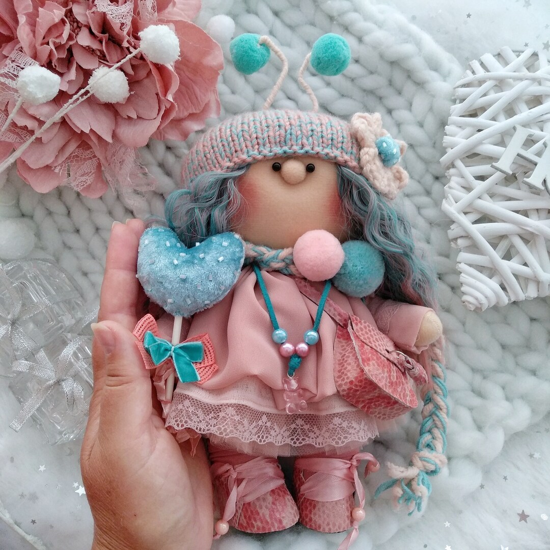 Handmade Tilda Doll: Nursery Decor Rag Doll (25cm/9.8 Inches) - Etsy