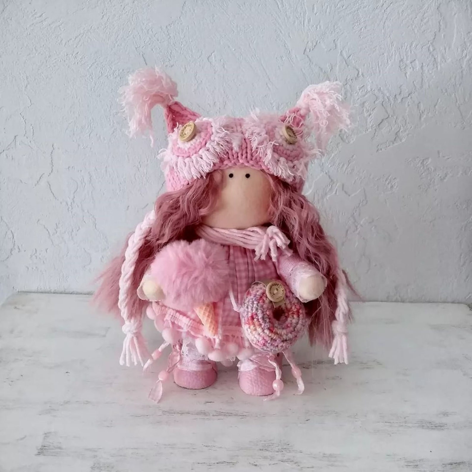 Tilda Handmade Interior Doll Textile Cloth Doll Interior - Etsy