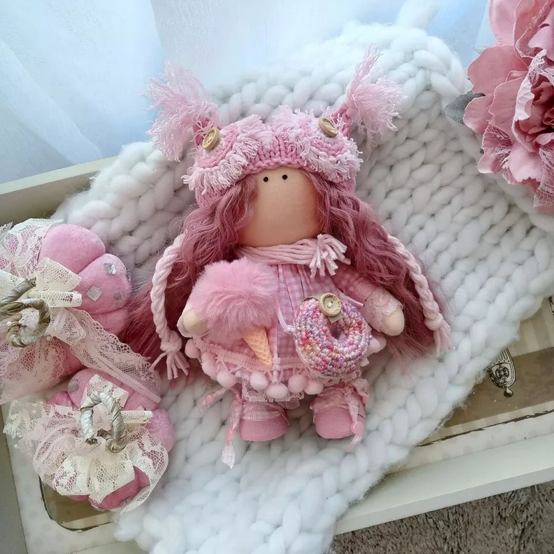 Tilda Handmade Interior Doll, Textile Cloth Doll, Interior Decor Doll ...