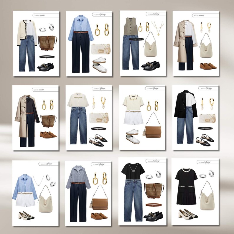 Old Money Style: 80 Classy Outfit Ideas for Timeless Elegance - Women's Fashion Ebook - Etsy Canada