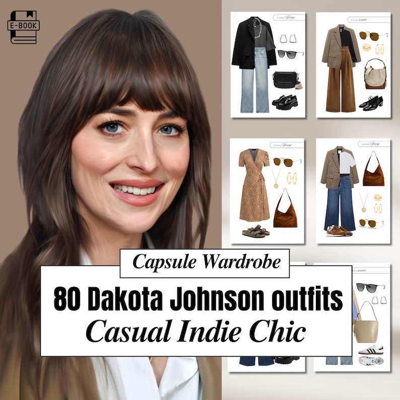 80 Dakota Johnson Inspired Capsule Wardrobe Outfits Ebbok – Indie ...