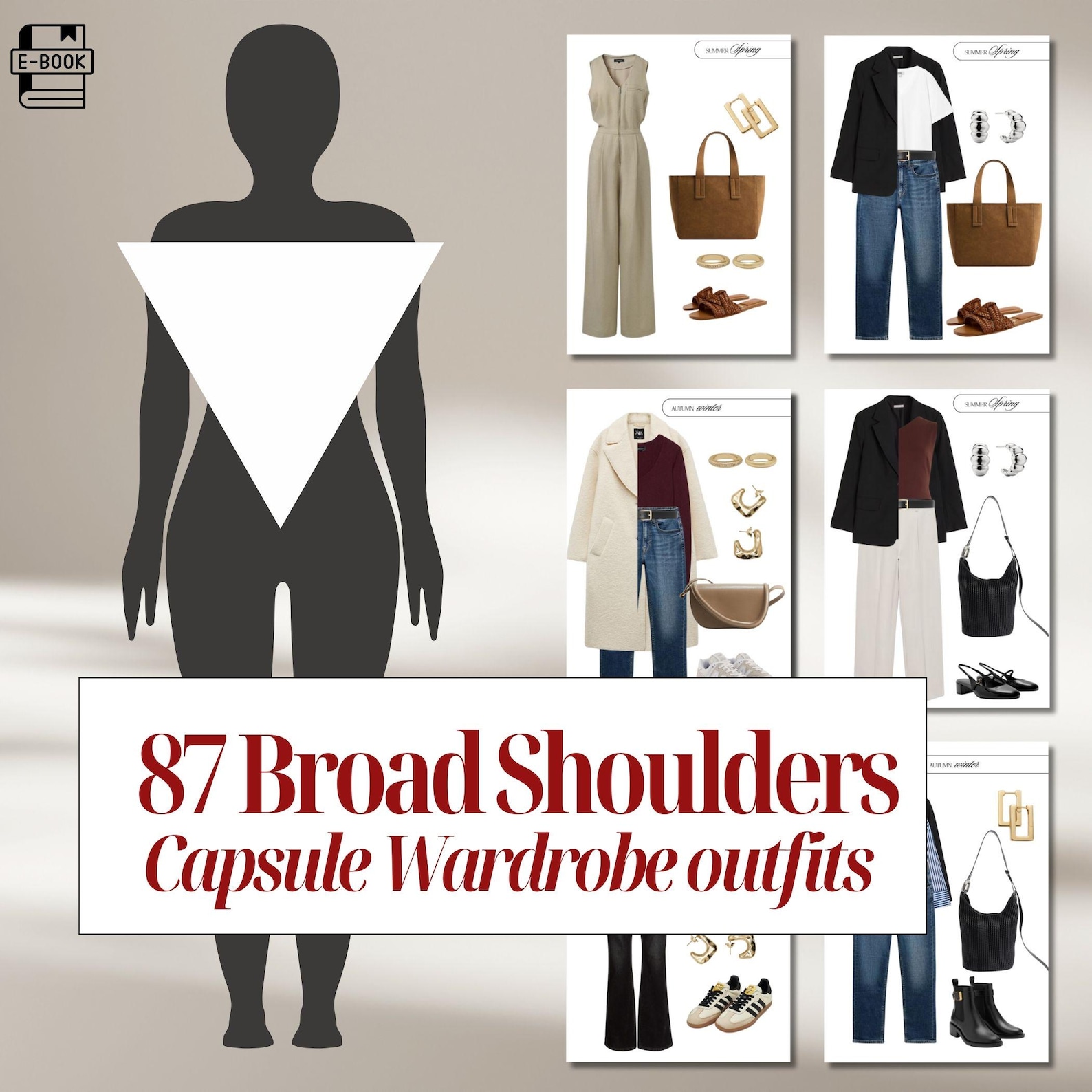 Inverted Triangle Capsule Wardrobe Guide – 87 Outfits for Your Body ...