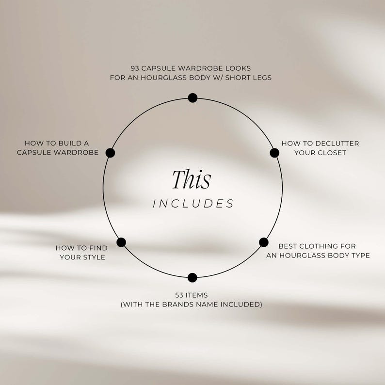 93 Capsule Wardrobe Looks for an Hourglass Body Shape With Short Legs ...