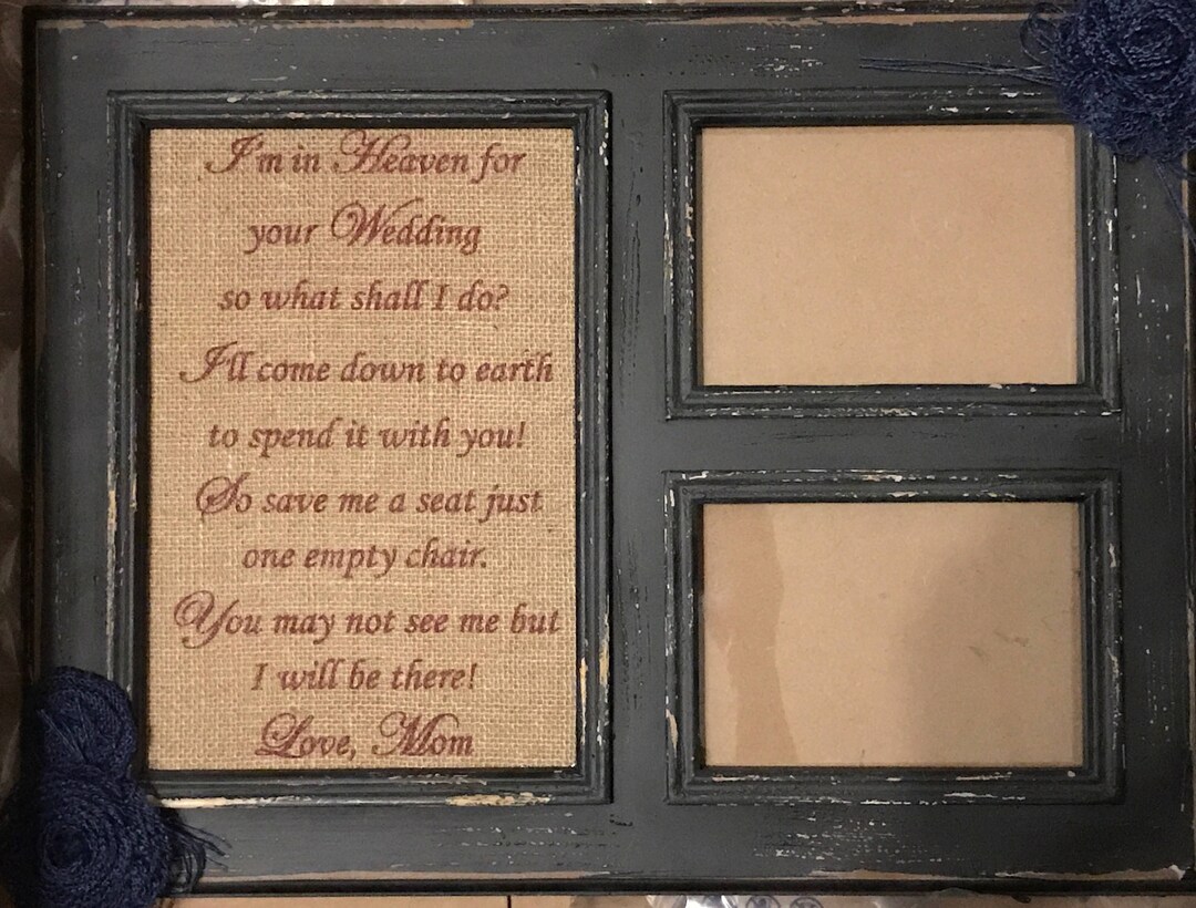 Primitive Rustic Barn Wedding Memorial Distressed Black Wood Picture ...