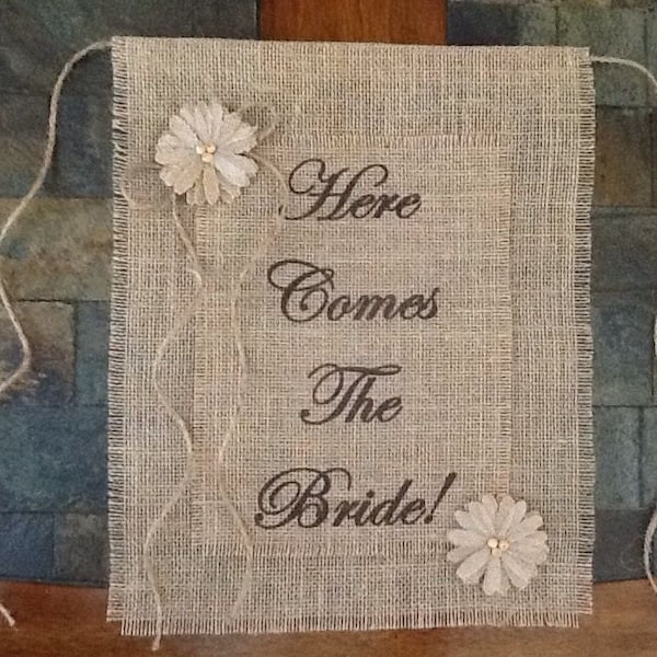 Burlap Ring Bearer - Etsy