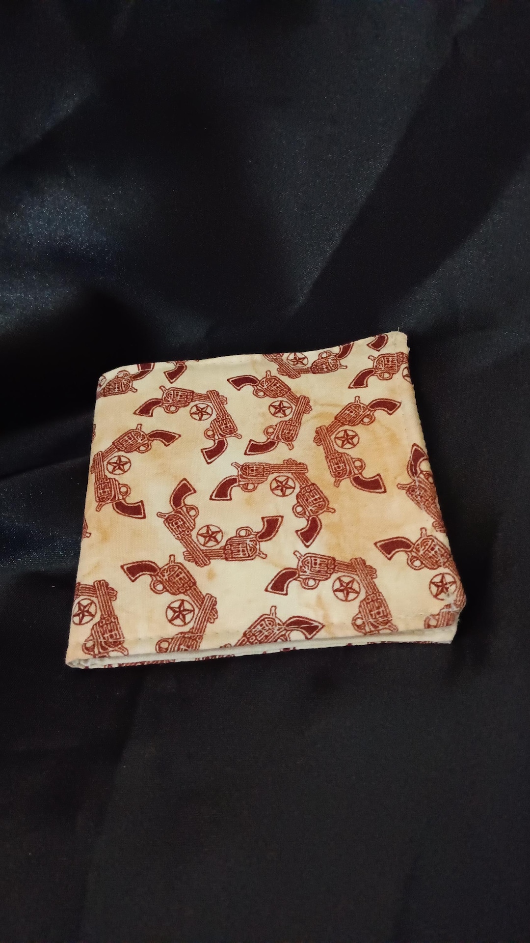 Guns/ Revolver Cloth Wallet, Crossed Guns - Etsy