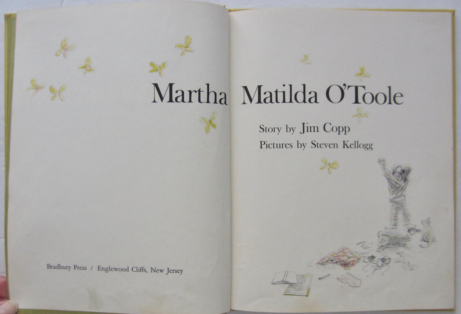 Martha Matilda O'toole, Jim Copp, Steven Kellogg, Vintage Childrens HB ...