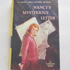 Nancy Drew #8 Nancy's Mysterious Letter, Carolyn Keene Mystery, Double ...