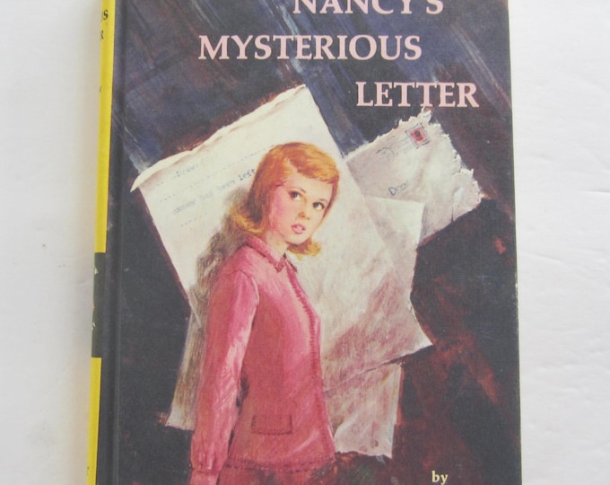 Nancy Drew #8 Nancy's Mysterious Letter, Carolyn Keene Mystery, Double ...