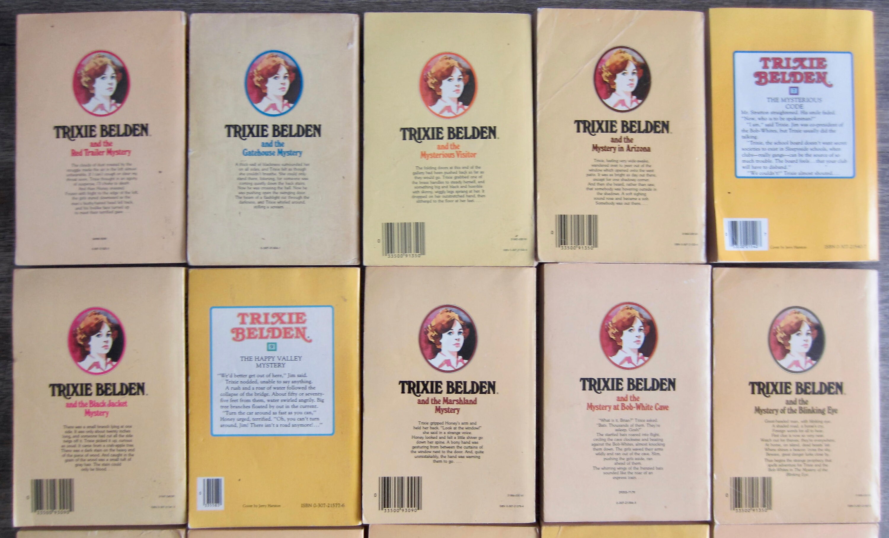 Trixie Belden Choose One, Build A Book Lot, Vintage Paperback Mystery ...