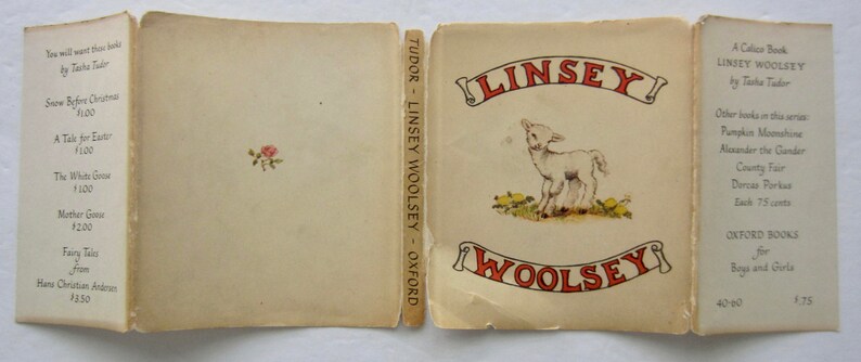 Linsey Woolsey by Tasha Tudor, 1946 First Edition Children's Book ...