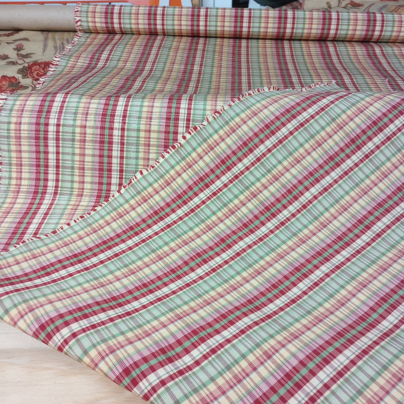 Red Green Fabric - Etsy