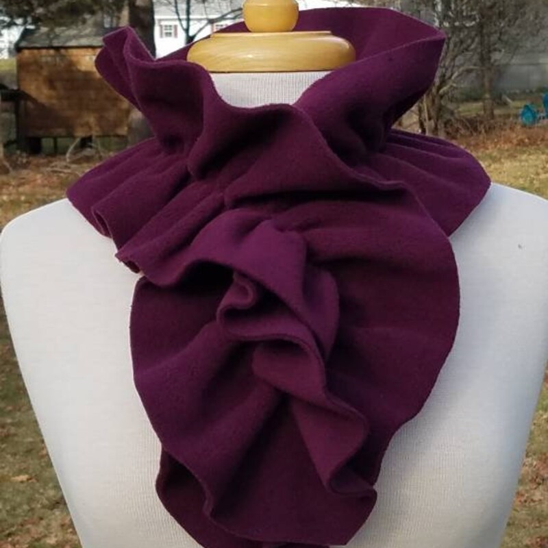 Plum Scarf - Etsy