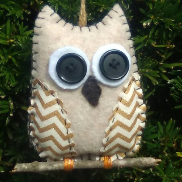 Chevron Owl - Etsy