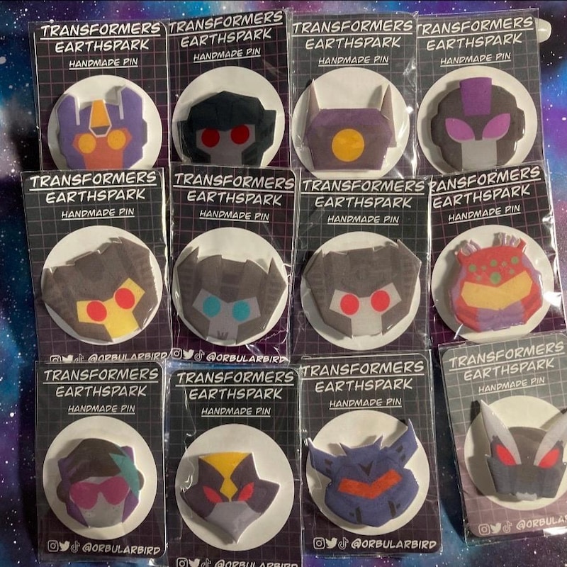 Transformers Buttons Pins - Etsy