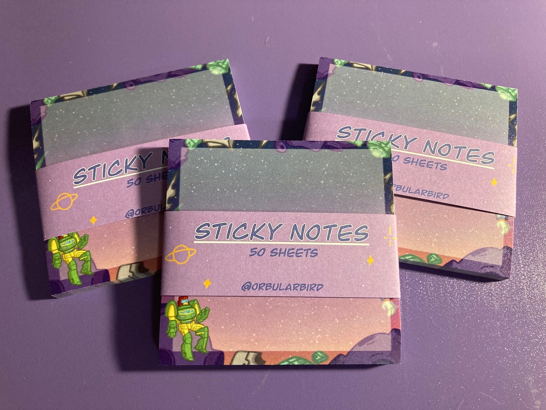 Transformers Themed Sticky Notes - Etsy