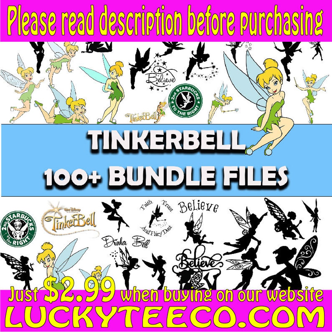 Tinker Bell Quotes Svg, Tinker Bell Bundle Svg, Fairy Silhouette Svg ...