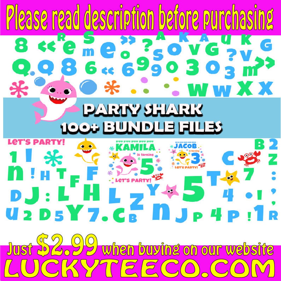Baby Shark Bundle Png, Baby Shark Bundle Png Files, Baby Shark Clipart ...