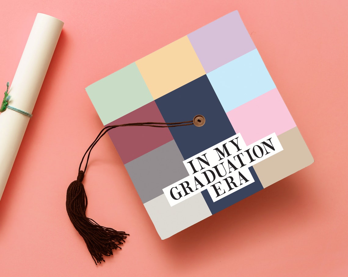 Taylor Swift Eras Graduation Printable Cap Topper - Etsy