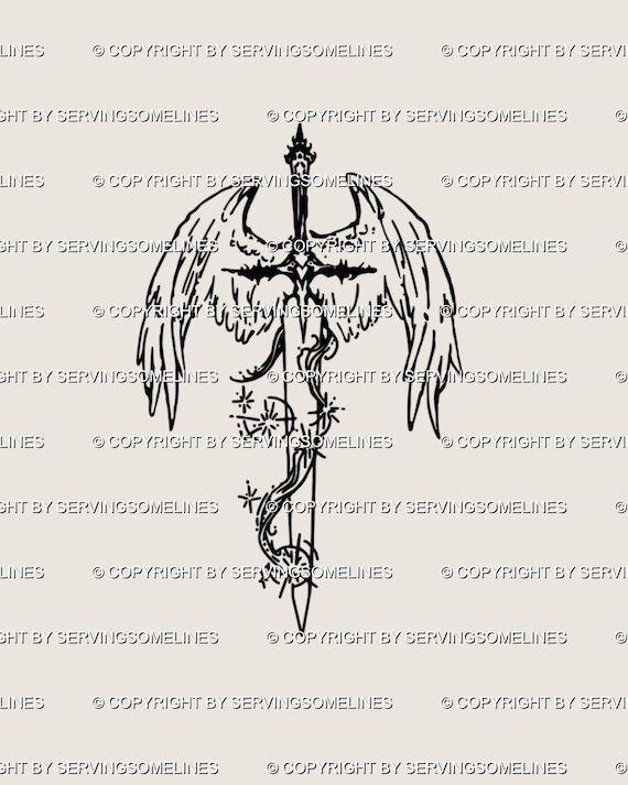 Angelic Sword Design