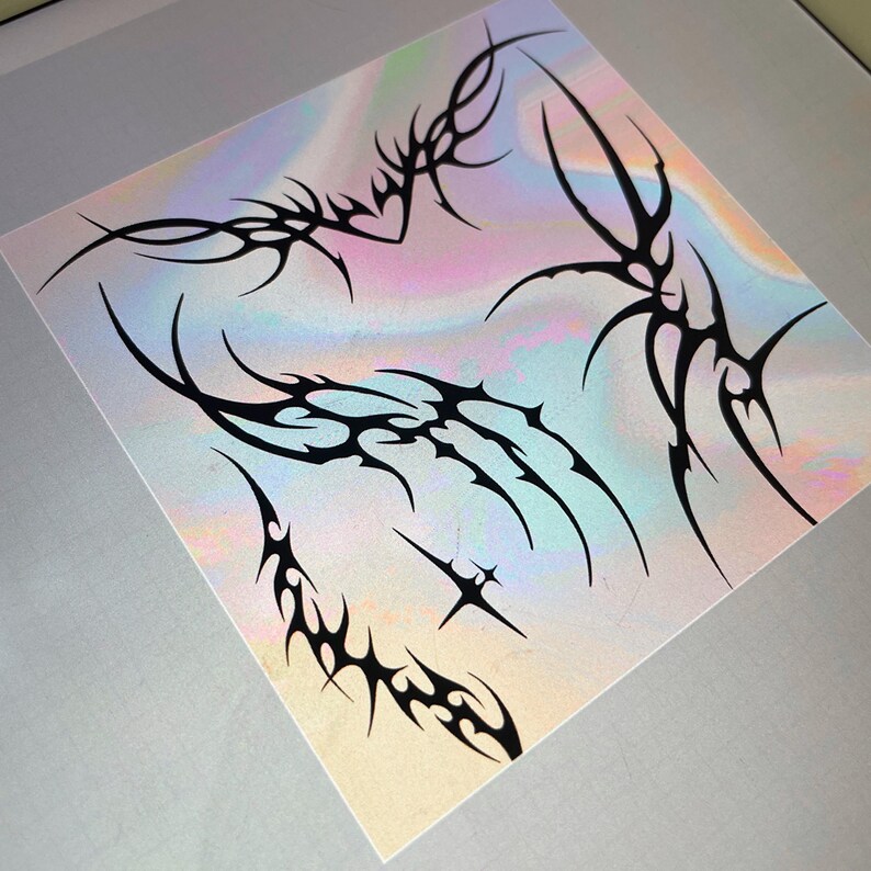 Cyber Tribal Tattoo Bundle SVG PNG - 50 Digital Designs - Cybercore ...