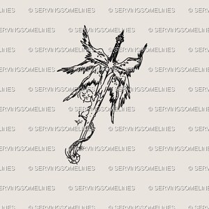 Seraphim Sword Tattoo Design – Digital Download - Etsy
