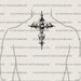 Cybersigilism Cross Tattoo Stencil – Neotribal Gothic Cross Design, Y2K ...