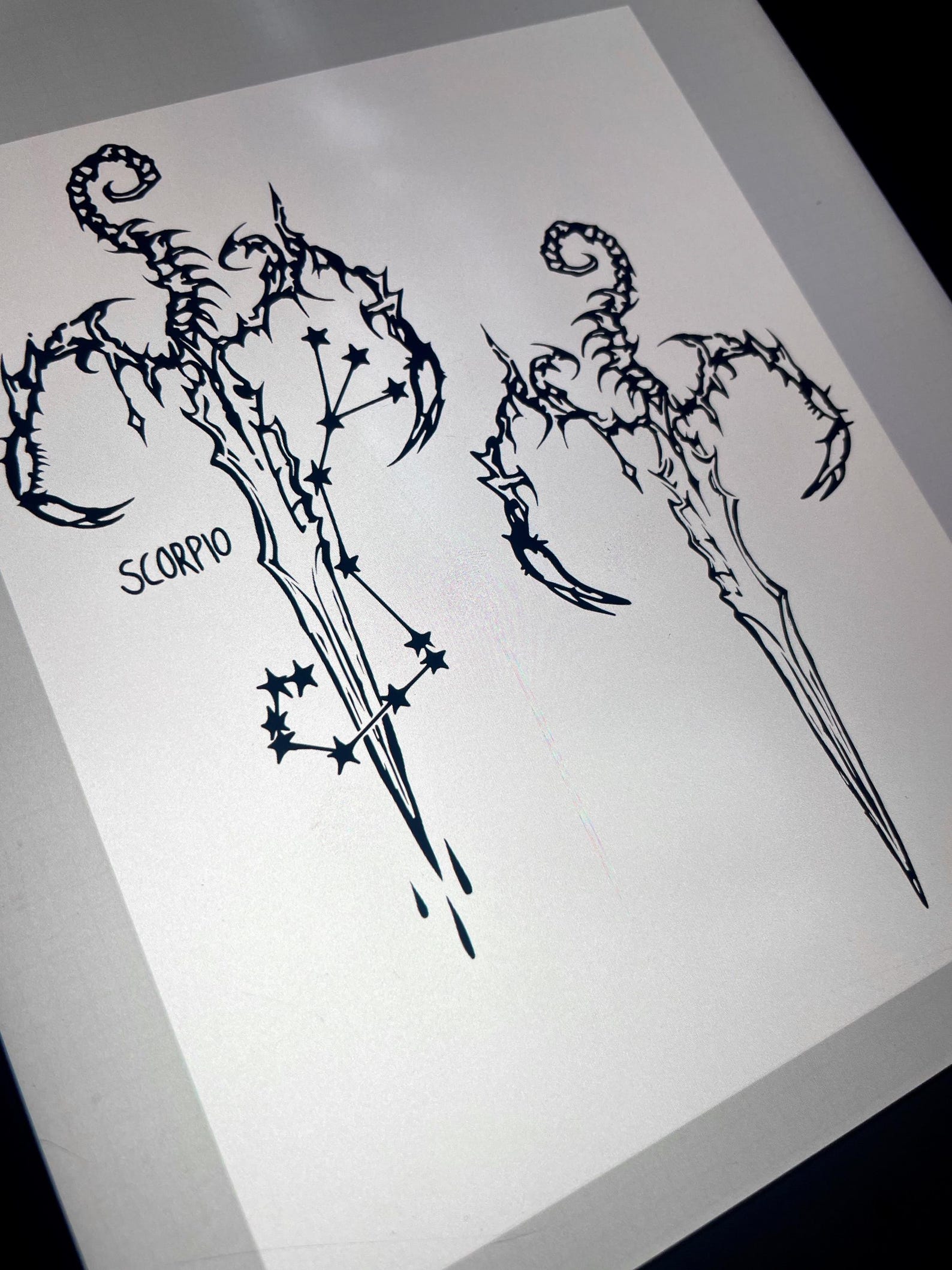 Cyber Sigilism Sword Tattoo Bundle | 20 Digital Designs | Butterfly ...