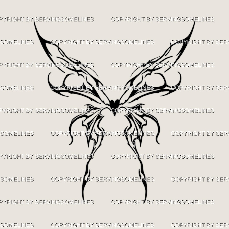 Cyber Sigilism Tattoo Stencil - Etsy