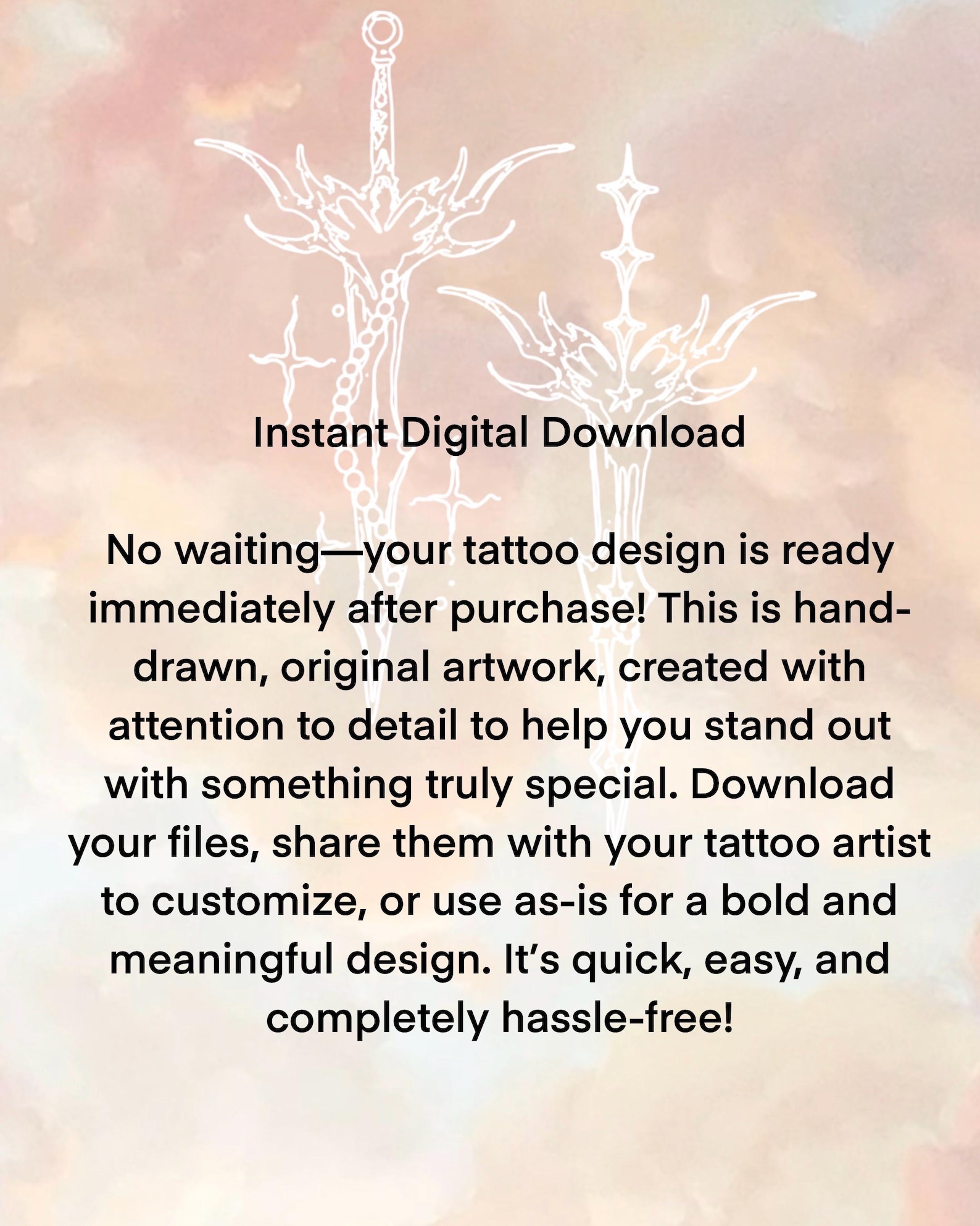 Cybercore Sword Tattoo Design | Tattoo Ticket | Cyber Sigilism ...