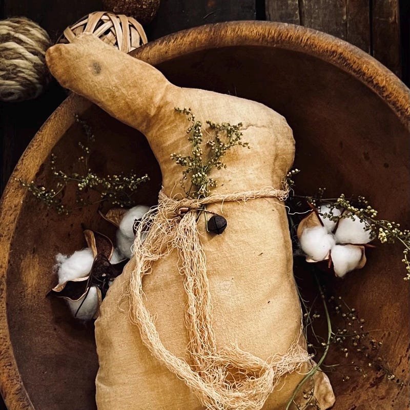 Primitive Bunny - Etsy