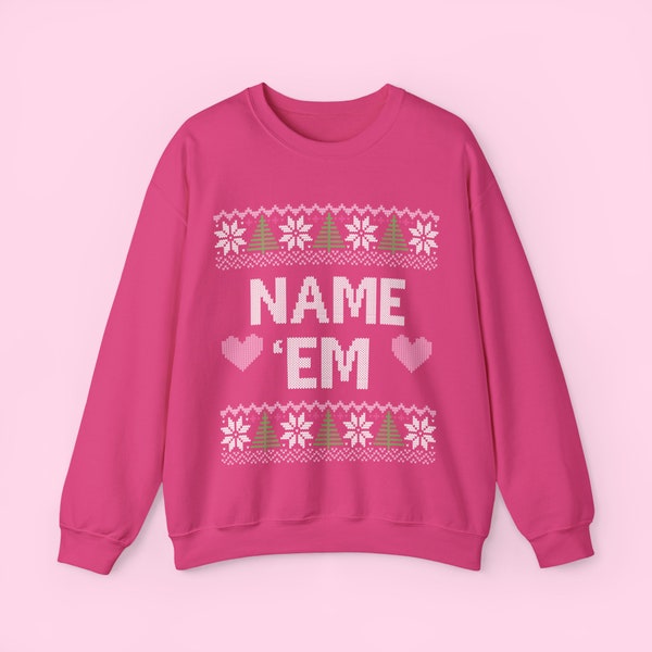 Name Em Sweater - Etsy