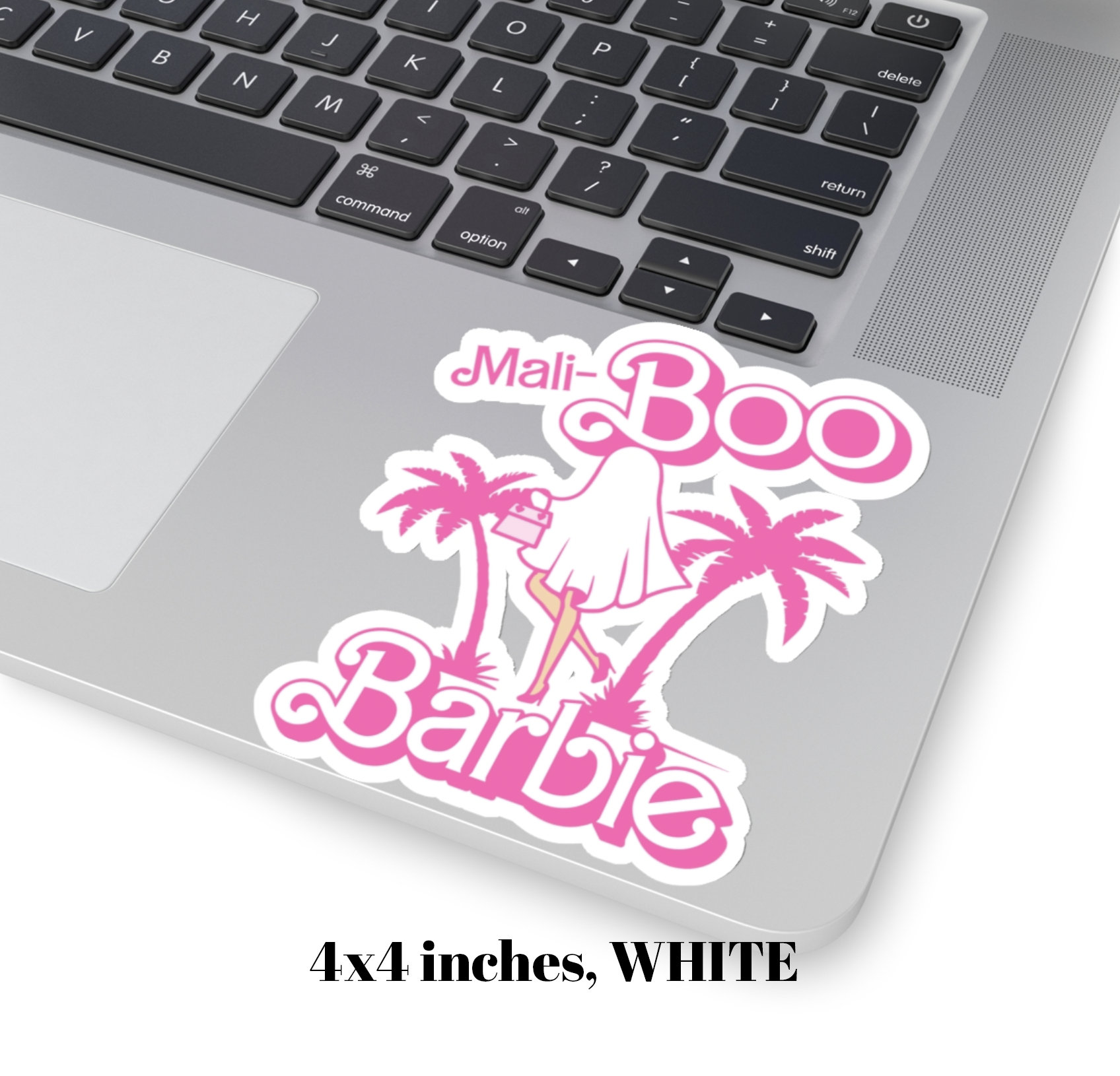 Mali-boo Barbi Halloween Sticker Malibu Barbi Sticker Pink - Etsy