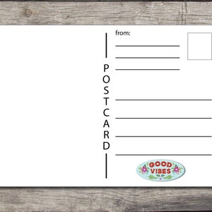 Inspirational Post Cards Hand Lettered With Positive Quotes. Set of 5 ...