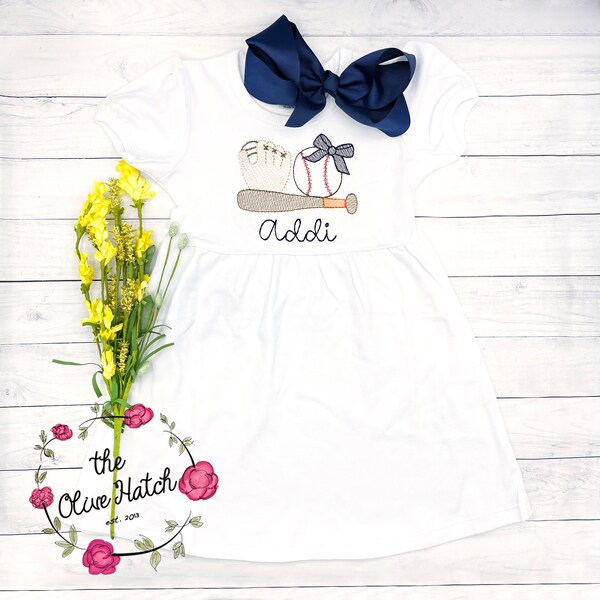 Baseball Dress - Etsy