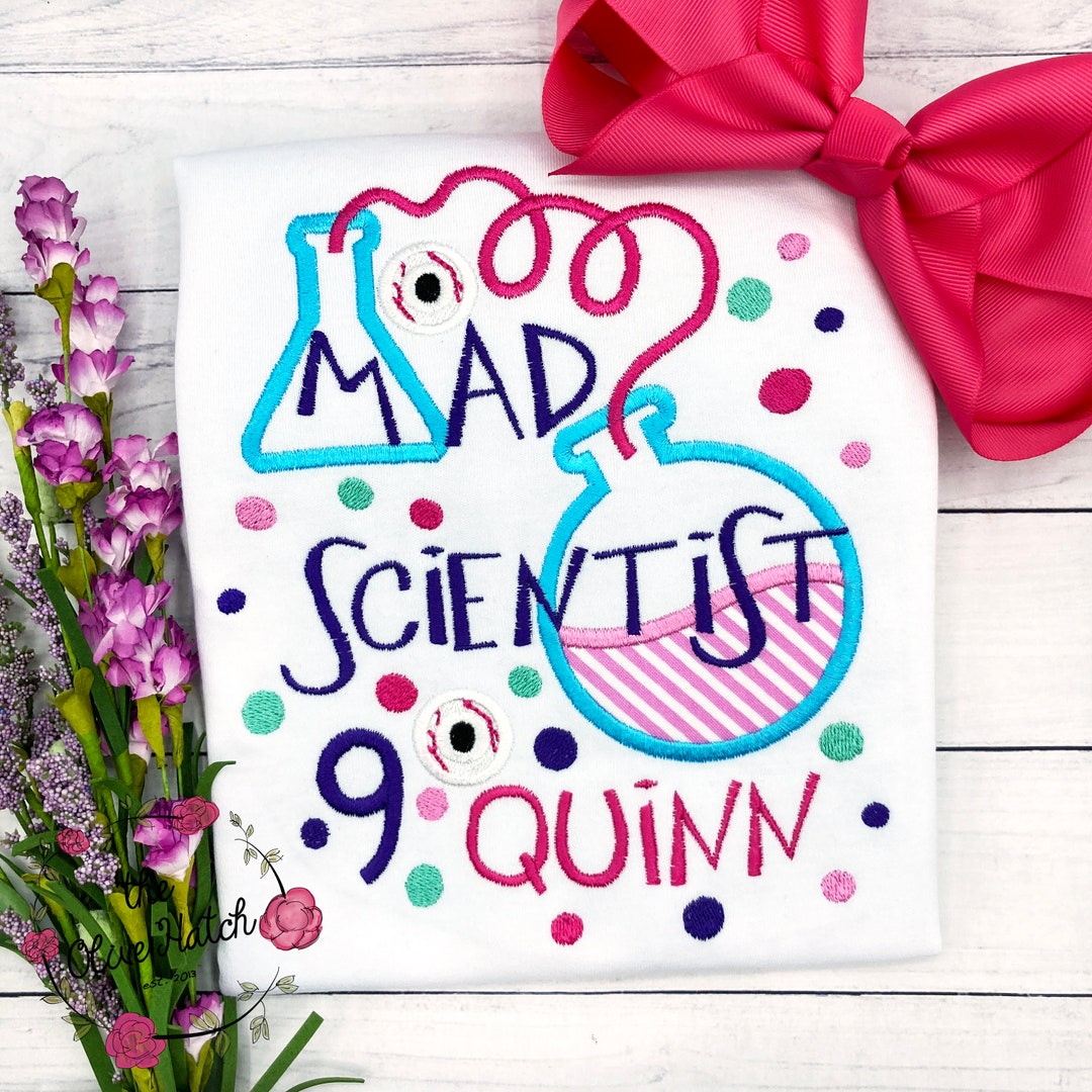 Mad Scientist Shirt / Science Shirt / School Shirt / Science Birthday ...
