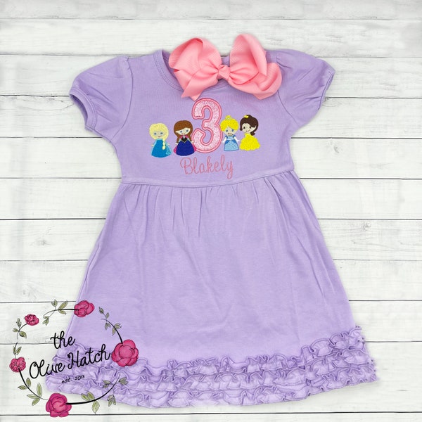 Girls Birthday Dress - Etsy