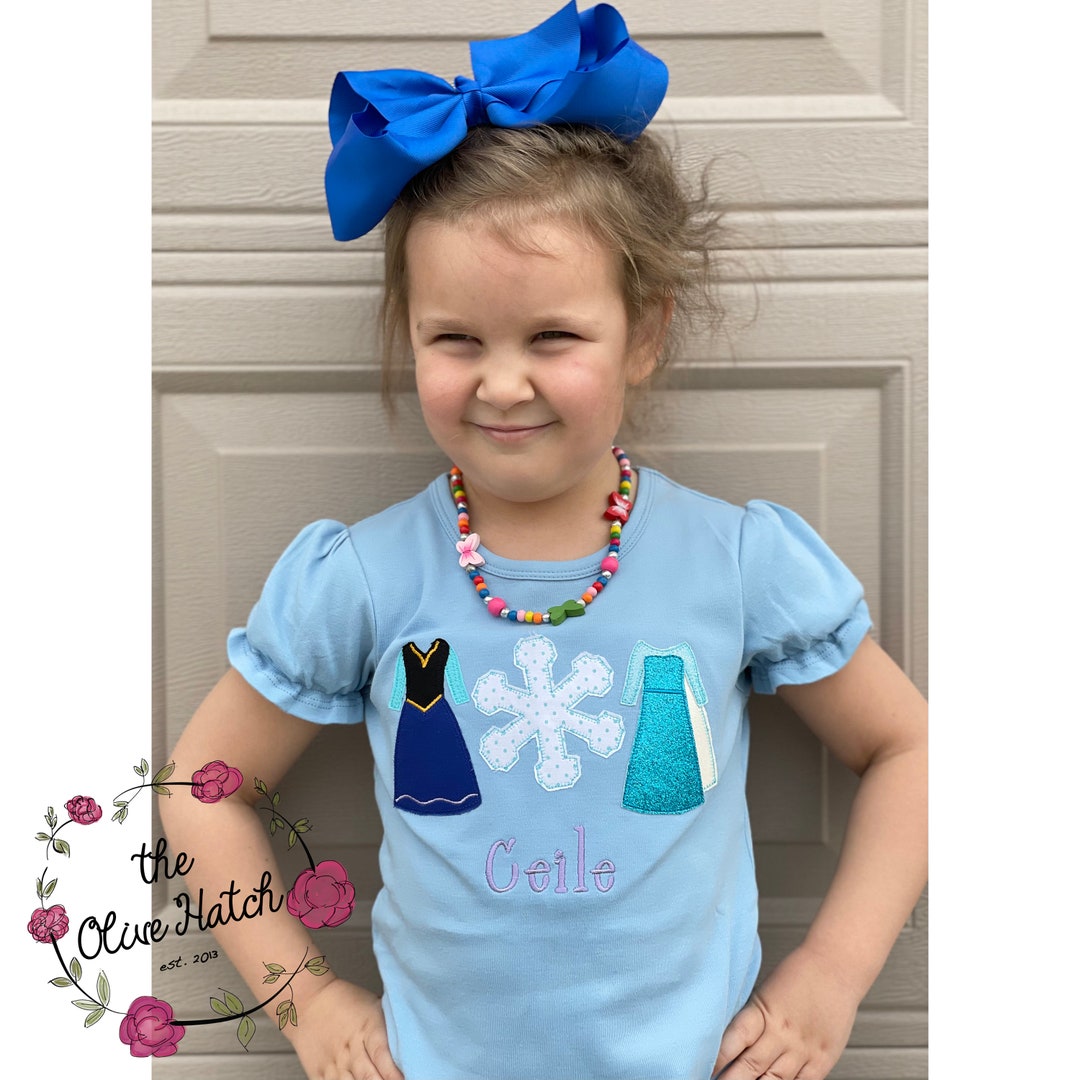 Princess Birthday Shirt / Girl Birthday Shirt / Princess Shirt / Snow ...