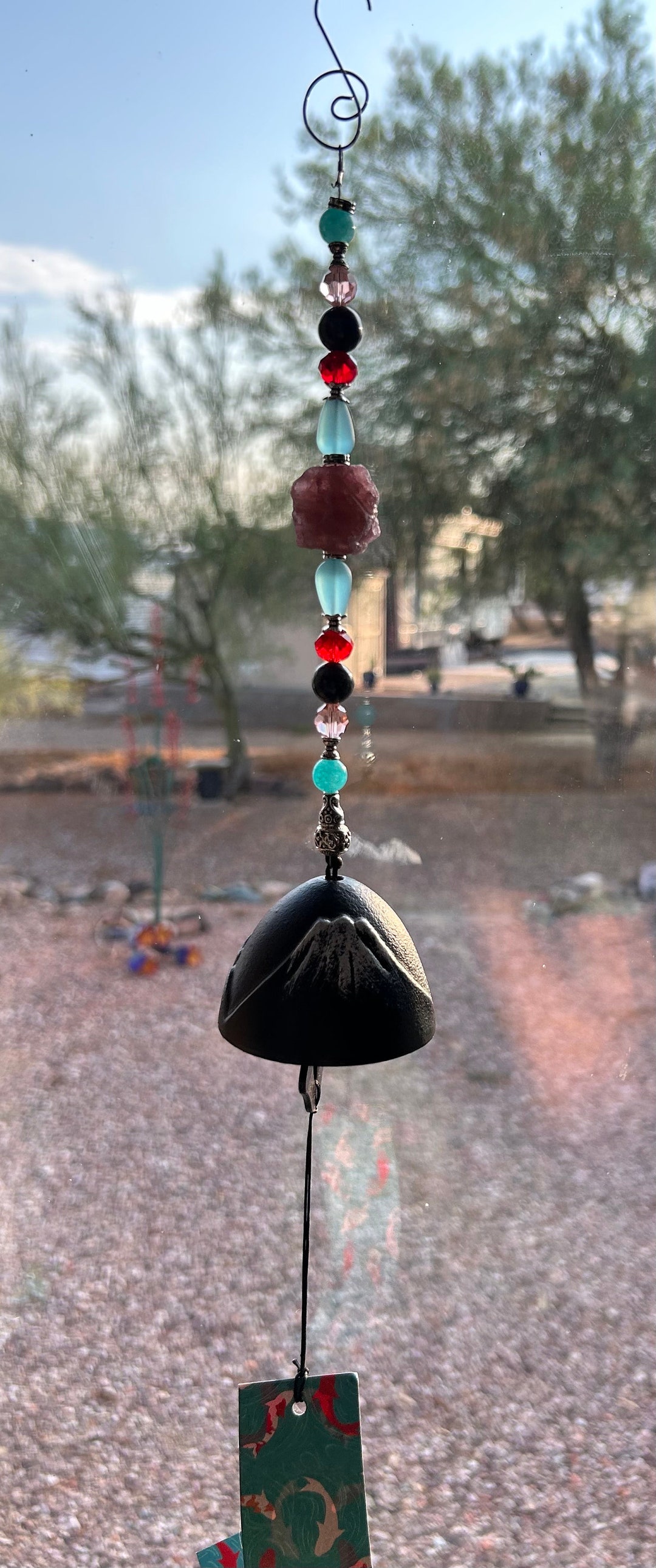 Japanese Mt Fugi Wind Bell furin Sun Catcher. - Etsy