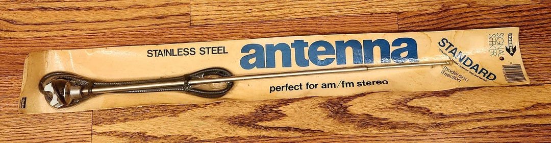 Roberk Signal Seeker Stainless Steel Replacement Antenna-am/fm Stereo ...