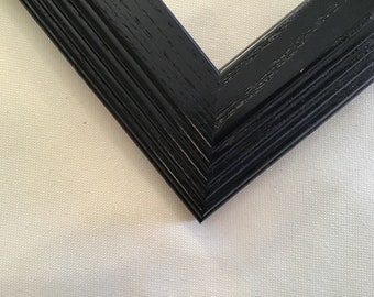 Black Satin Frame - Etsy