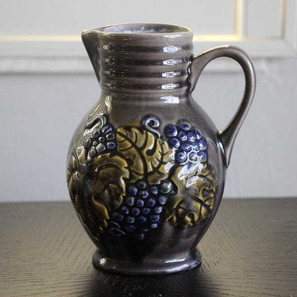 Pitcher With Grapes - Etsy