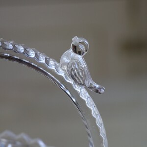 Vintage Hofbauer West Germany Crystal Byrds Collection Basket Vase ...