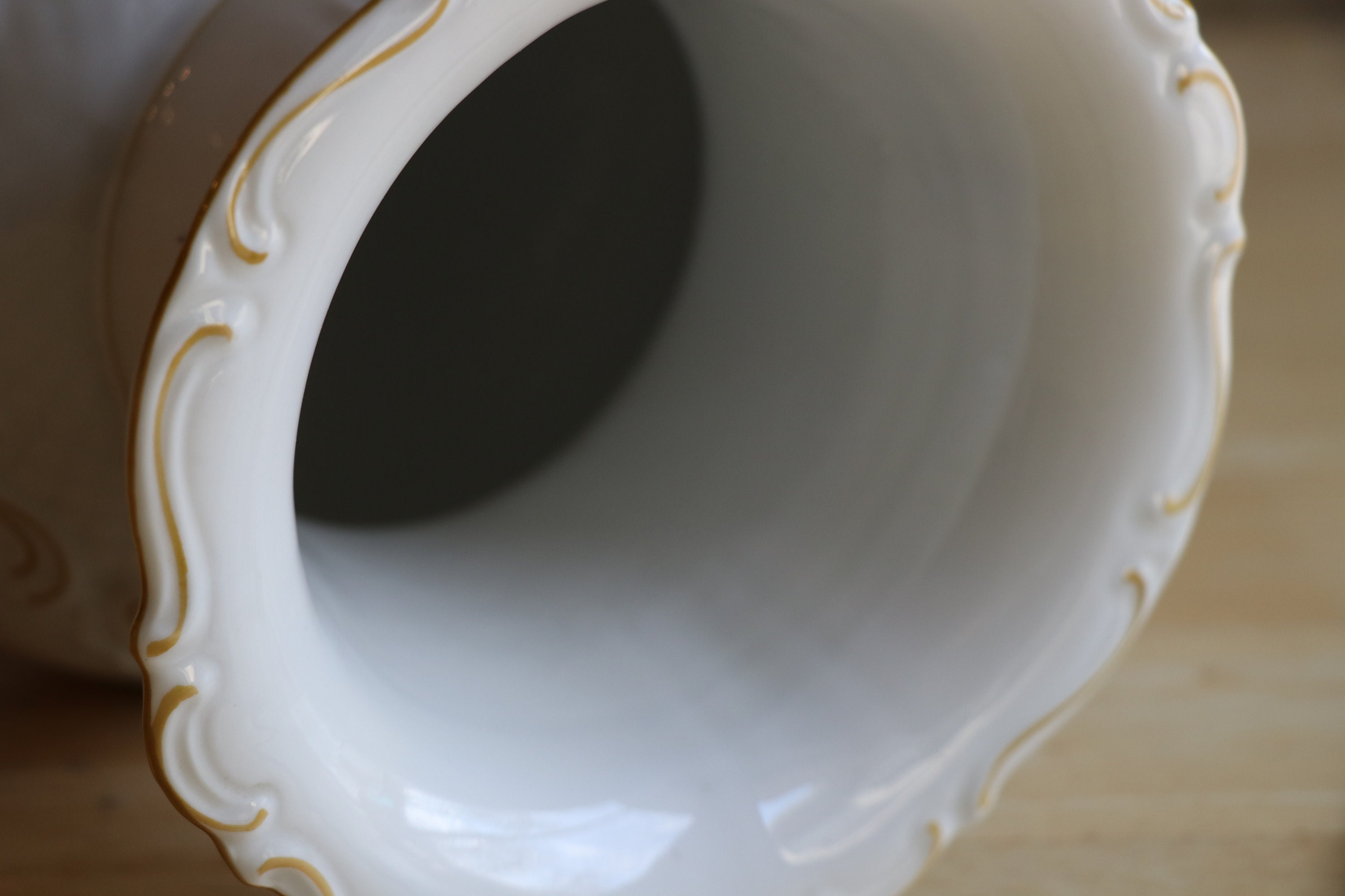 Vintage Large Hand Painted Schumann Bavaria Vase Signed by Artist R ...