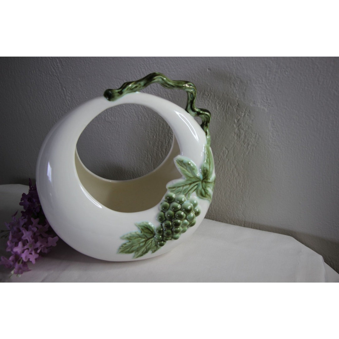 Vintage Hull Tokay Pottery Grape Planter Vase Grapevine USA - Etsy