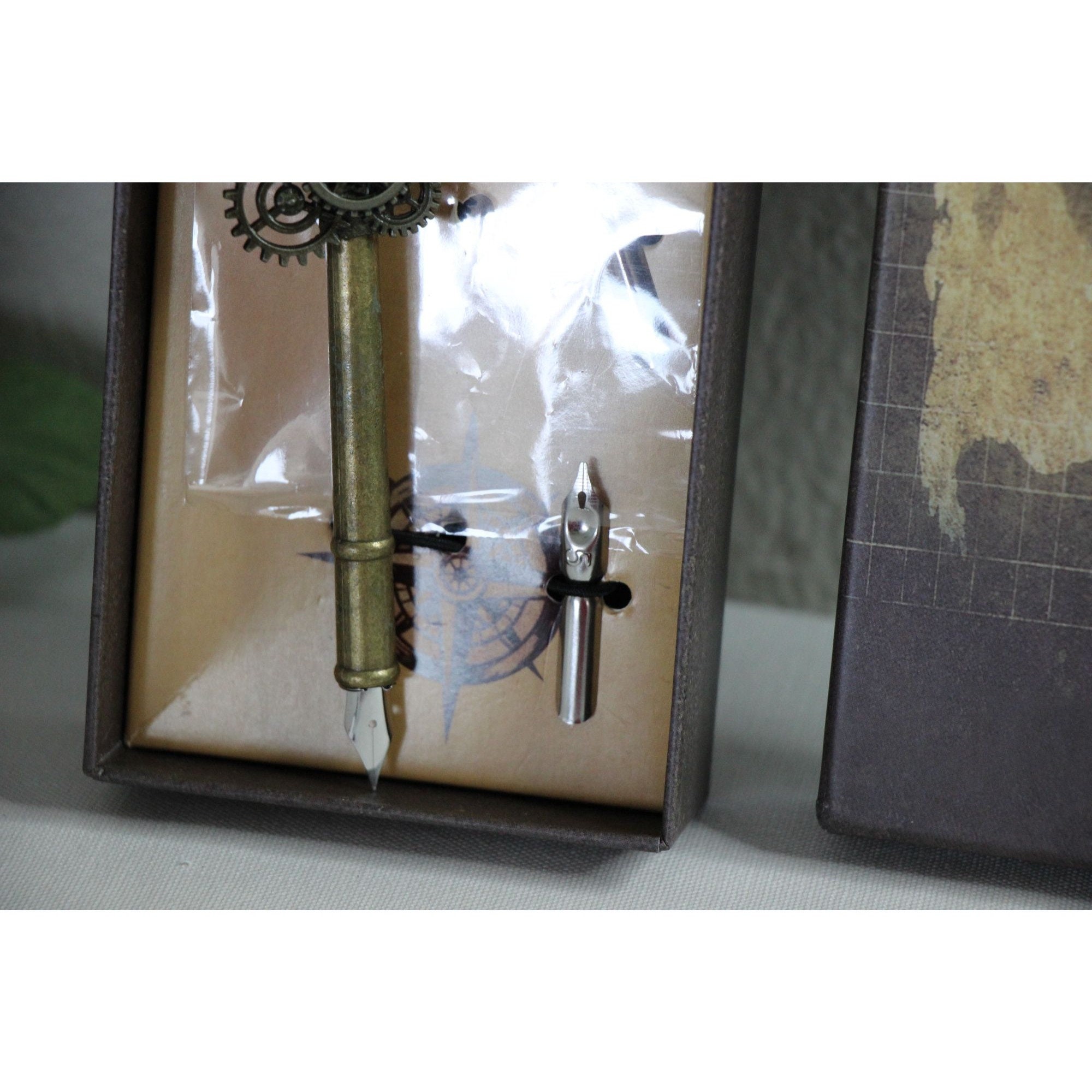 Vintage Dolin Youpin 1502 World Map Series Steampunk Feather ...