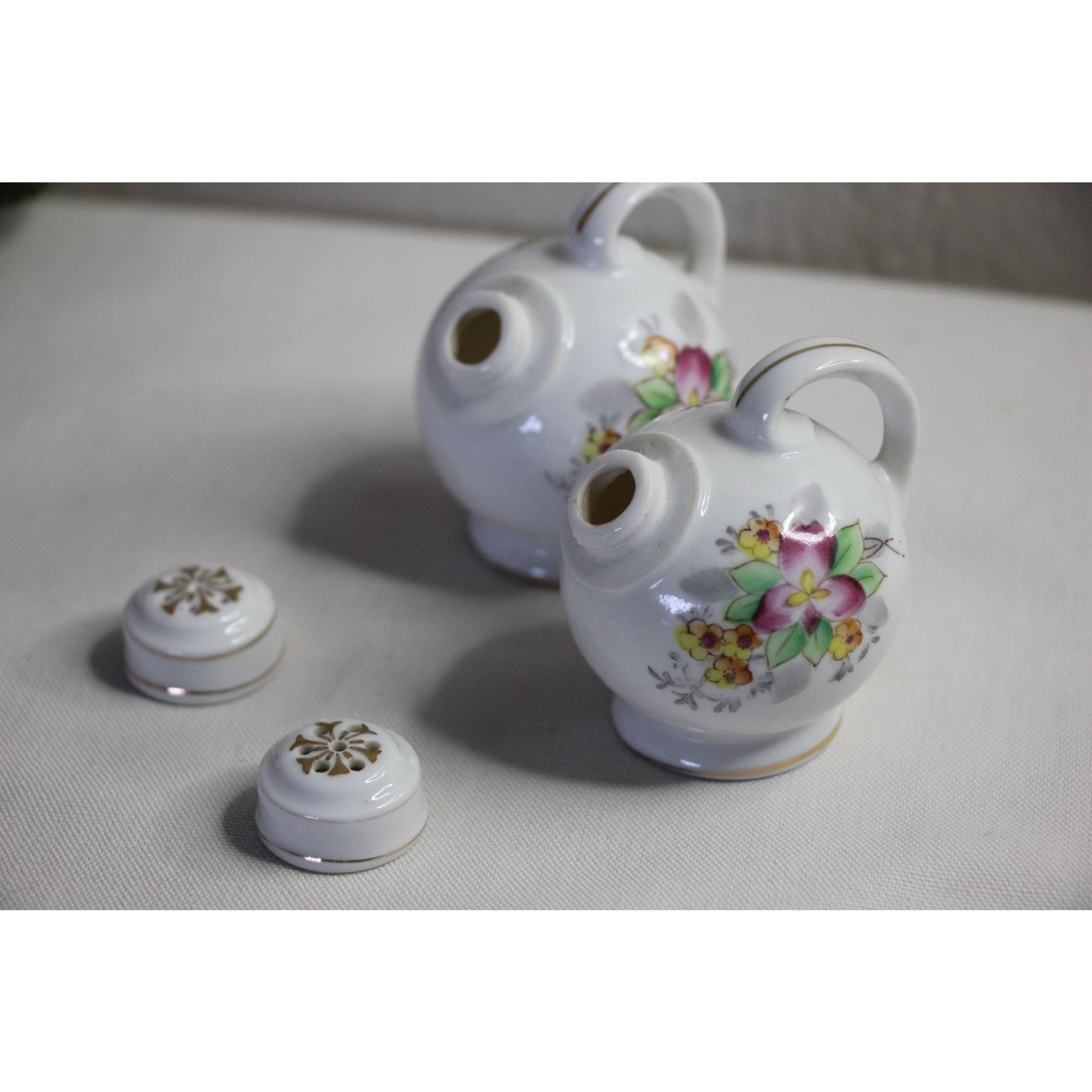 Vintage Occupied Japan Tilt Teapot Salt Pepper Shaker Set - Etsy
