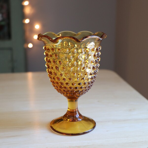 Hobnail Goblet - Etsy