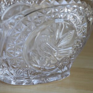 Vintage Hofbauer West Germany Crystal Byrds Collection Basket Vase ...